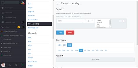 Time Accounting Overviews Is Misleading · Issue 4119 · Zammadzammad
