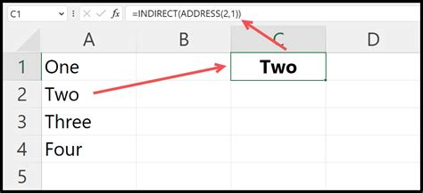 How To Get The Value From A Cell In Excel Formula