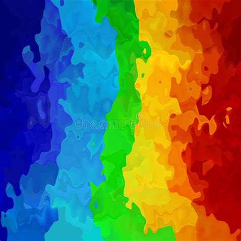 Stained Pattern Texture Square Background Full Color Spectrum Vertical