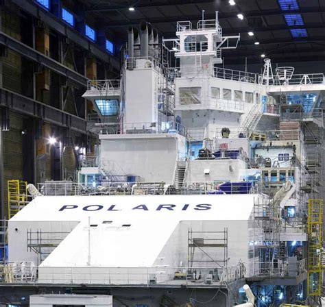 Icebreaker Polaris Named At Helsinki Shipyard Ships Monthly