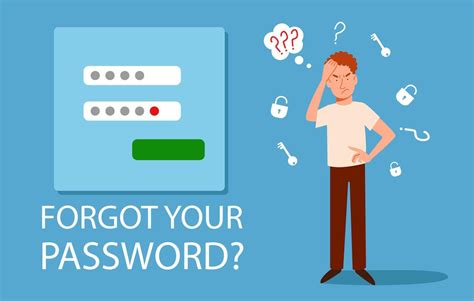 The Man Forgot Her Personal Data The Concept Of A Web Screensaver With A Forgotten Password