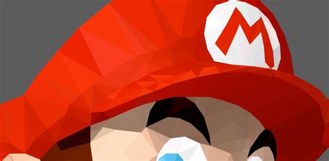Low Poly Mario Behance