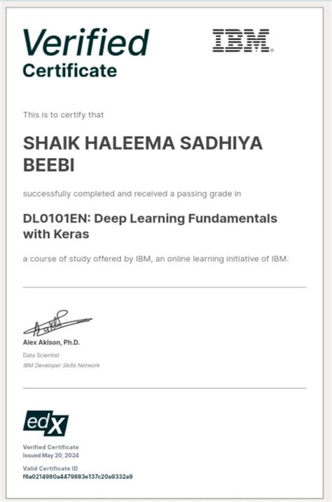 Haleema Shaik On Linkedin Deeplearning Artificialintelligence