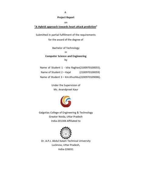 Project Report Pdf Machine Learning Support Vector Machine