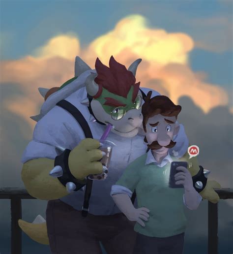 Mario Does Not Approve Of Luigis Relationship With Bowser Rmario