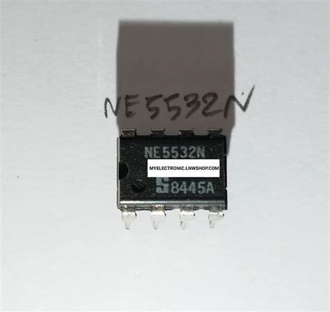 ขาย Ne5532n ไอซี Ic Ne5532 N ตัวถัง Dip 8ขา ยี่ห้อ S ราคา ตัวละ หน่่วย บาท