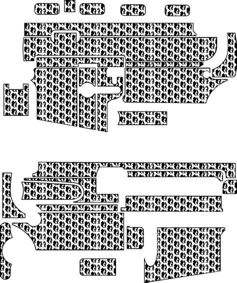 Artstation Ar 15 Hand Gun Design With Dog Pattern Vector Engraving