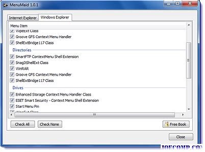 MenuMaid Bereinigen Sie Ihren Rechtsklick Kontextmenü Windows