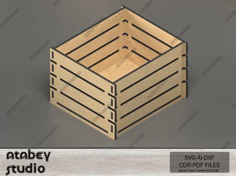 Multiple Size Crate Boxes Diy Crates Atacandesignstore