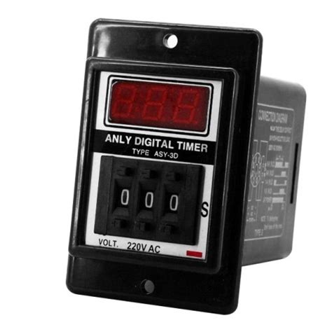 Single Phase Asy 3d Ac 220v 0 999s Digital Timer Programmable Time Relay At ₹ 600 Piece In New Delhi
