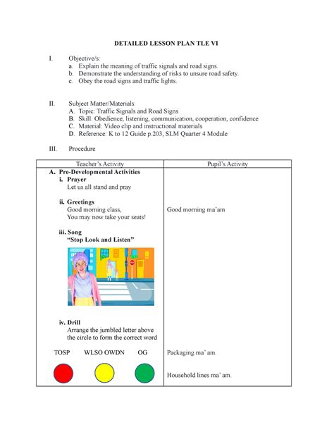 Signs And Symbols Lesson Plan At Edward Mozingo Blog