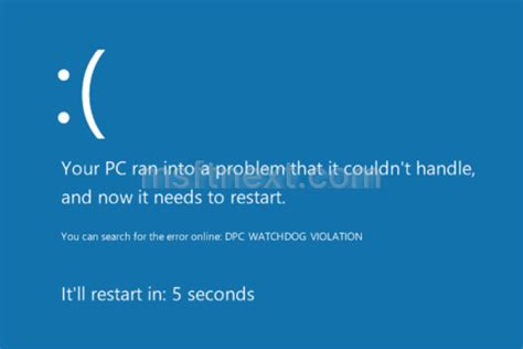 Bsod Autorestart Archives MSFTNEXT