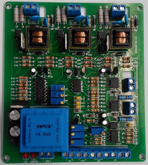 Three Phase Half Controlled Thyristor Trigger Board AC 380V SCR Phase Shift Control Board