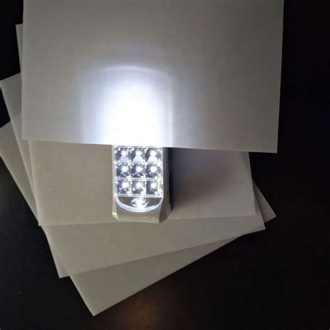 3mm Frosted Pmma Led Diffuser Sheet