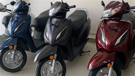 Honda Activa New Model 2022 Grey Colours