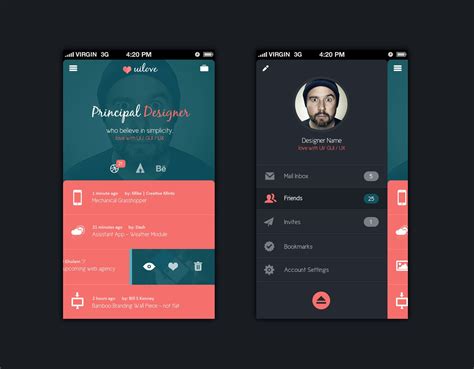 Mobile App Template Free
