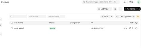 Employee Visibility Issue For Hr Manager Role In Erpnext User Forum Frappe Forum