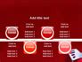 Red Histogram Presentation Template For PowerPoint Google Slides And Keynote PPT Star