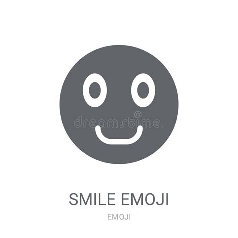 Icono Del Emoji De La Sonrisa Ilustración Del Vector Ilustración De