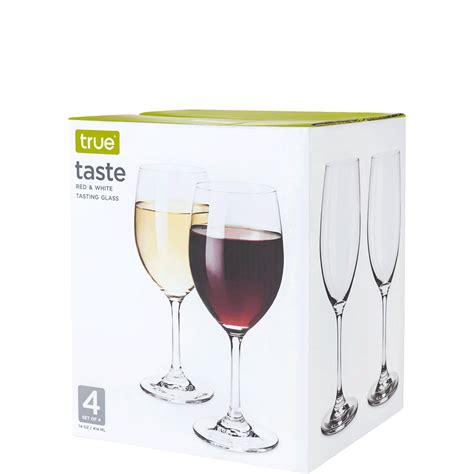 True Set Of 4 White Wine Tasting Glasses Total Wine And More