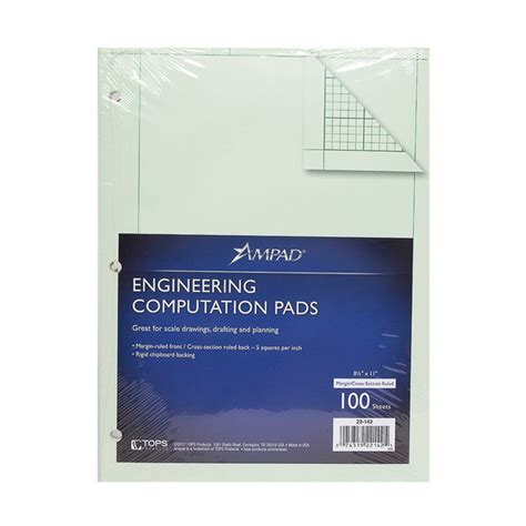 Comp Pad 100ct Grn Tint Eng Cu Book Store