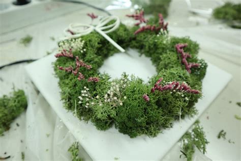 원예치료 스칸디아모스 리스 만들기 네이버 블로그