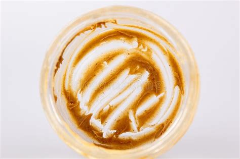 Peanut Butter In An Open Jar Empty Peanut Butter Container The Last