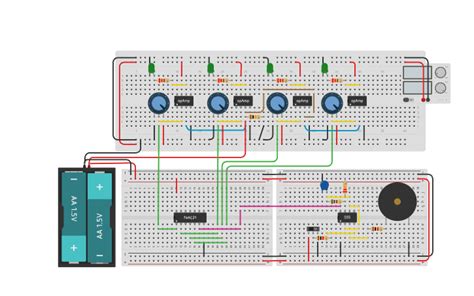 Circuit Design Final Requirement Drafting Tinkercad
