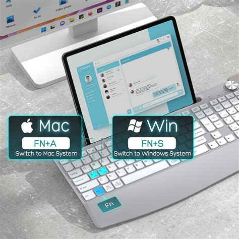 Gamcatz Wireless Keyboard And Mouse Full Sized Ergonomic India Ubuy