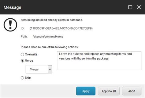 Install Package Programmatically With Merge Append Sitecore Stack