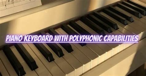 Piano Keyboard With Polyphonic Capabilities All For Turntables