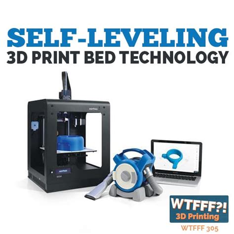 Self Leveling 3d Print Bed Technology