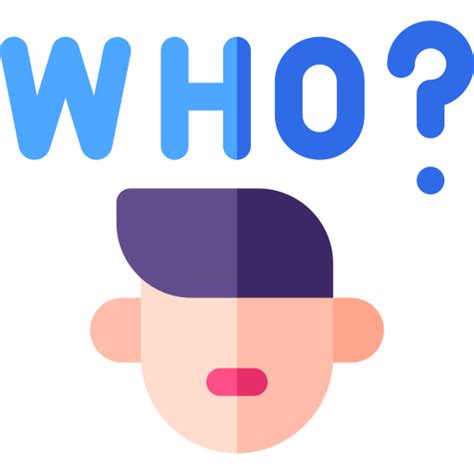 Who Basic Rounded Flat Icon Who Basic Rounded Flat Icon
