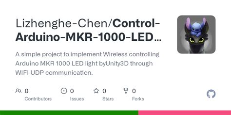 Github Lizhenghe Chencontrol Arduino Mkr 1000 Led Light With Unity3d Through Wifi Udp
