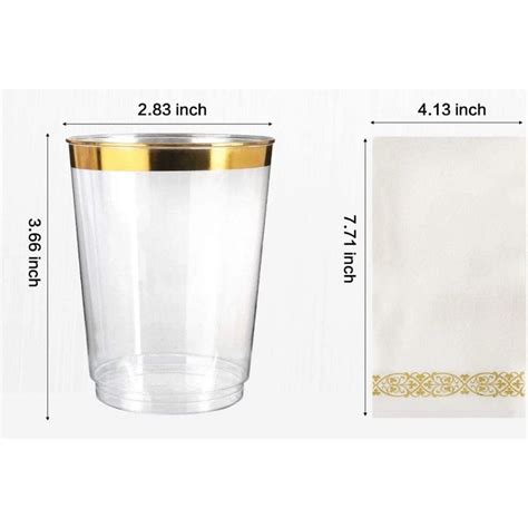 25 Pax Disposable Partyware Dinnerware Set Hobbies And Toys Stationery