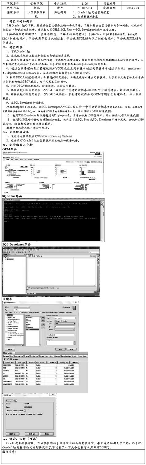Oracle实训报告（八篇） 范文118