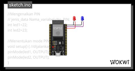 Latihan Led Wokwi Esp32 Stm32 Arduino Simulator Latihan Led Wokwi Esp32 Stm32 Arduino Simulator
