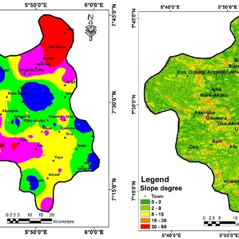 The Thematic Layers Produced For The Applied Data Driven Topsis Entropy Download Scientific