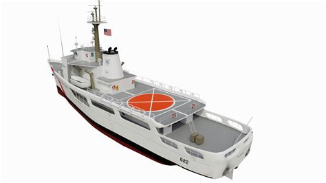 3d Model Coast Guard Wmec 210