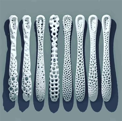 Sam Whit Design Uses Generative Algorithms To Design A Series Of Toothbrush Handles That