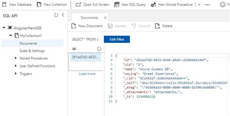 angular 6 application with cosmos db and web api 2 codeproject