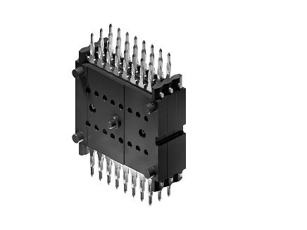 Solder Free Stackable Multi Row Board To Board Interconnects