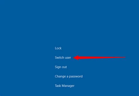 How To Switch User Accounts On Windows 10