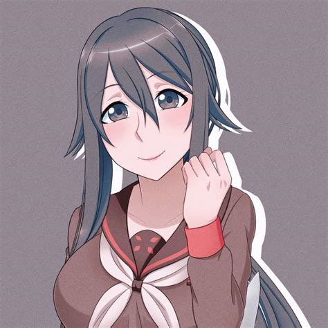 Yandere Simulator Icons Ryoba Aishi En Yandere Simulator Yandere Dibujos De Anime