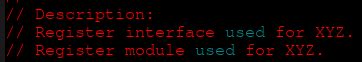 Incorrect Highlighting Of Words After Module Or Interface In A