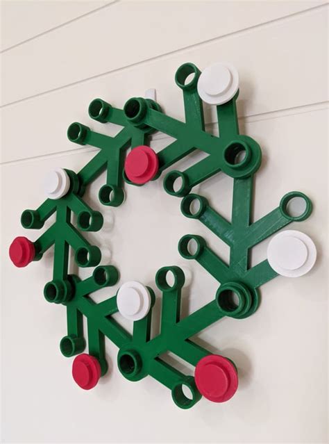 Giant Lego Wreath No Supports Needed By Fuganater Download Free