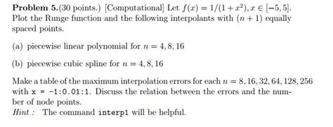 Let Fx 11 X2 X Element 5 5 Plot The