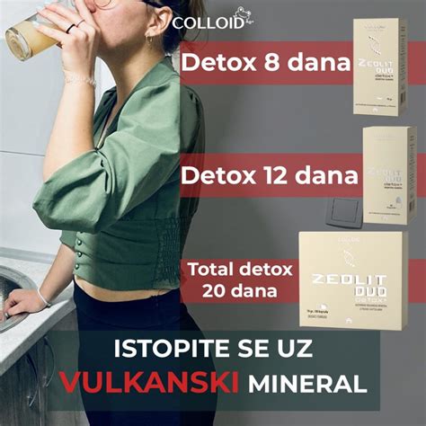 ZEOLIT detox (prah) - Koloid