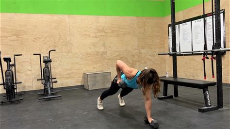 Db Plank Rows Youtube