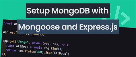 How To Build An Api With Mongoose And Expressjs Dev Community